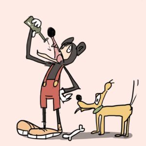 Criaram um concurso para eleger o desenho mais feio do Mickey